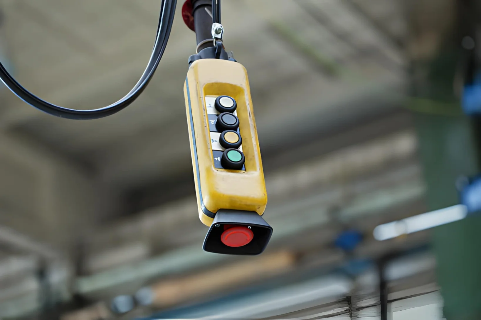 Pendant Control Station XAC-A with 4 Push Buttons and Emergency Stop ...