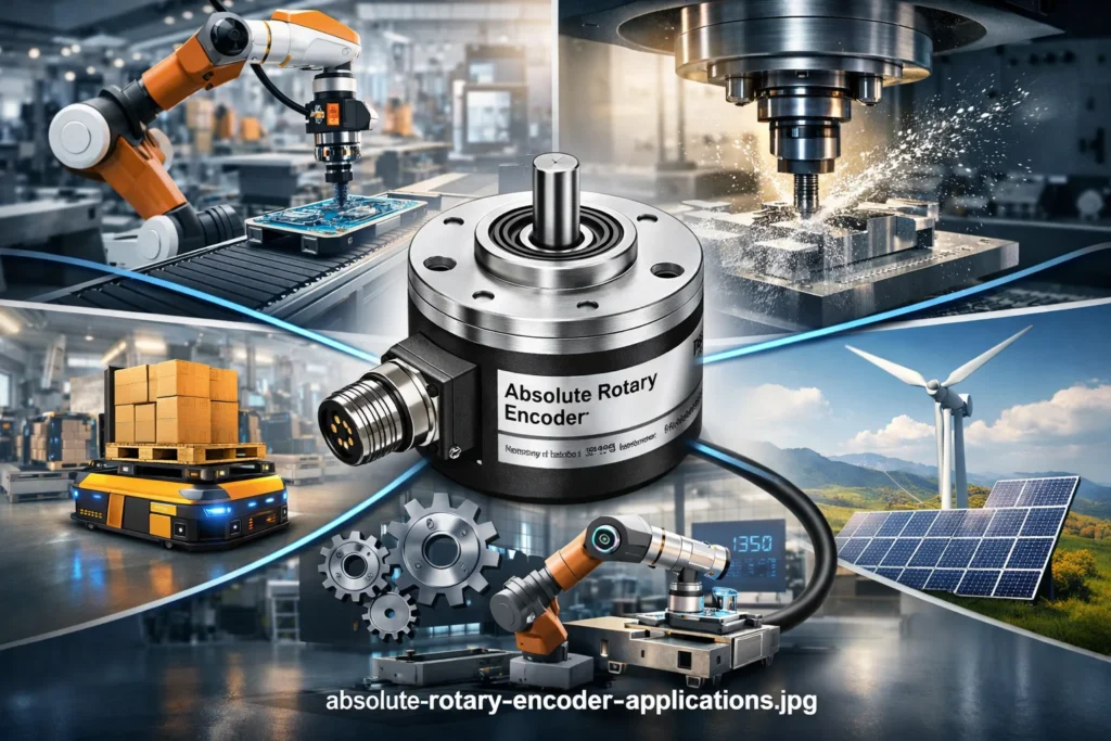 Hollow Rotary Encoder High Precision Through-Bore Sensor - Wilmall