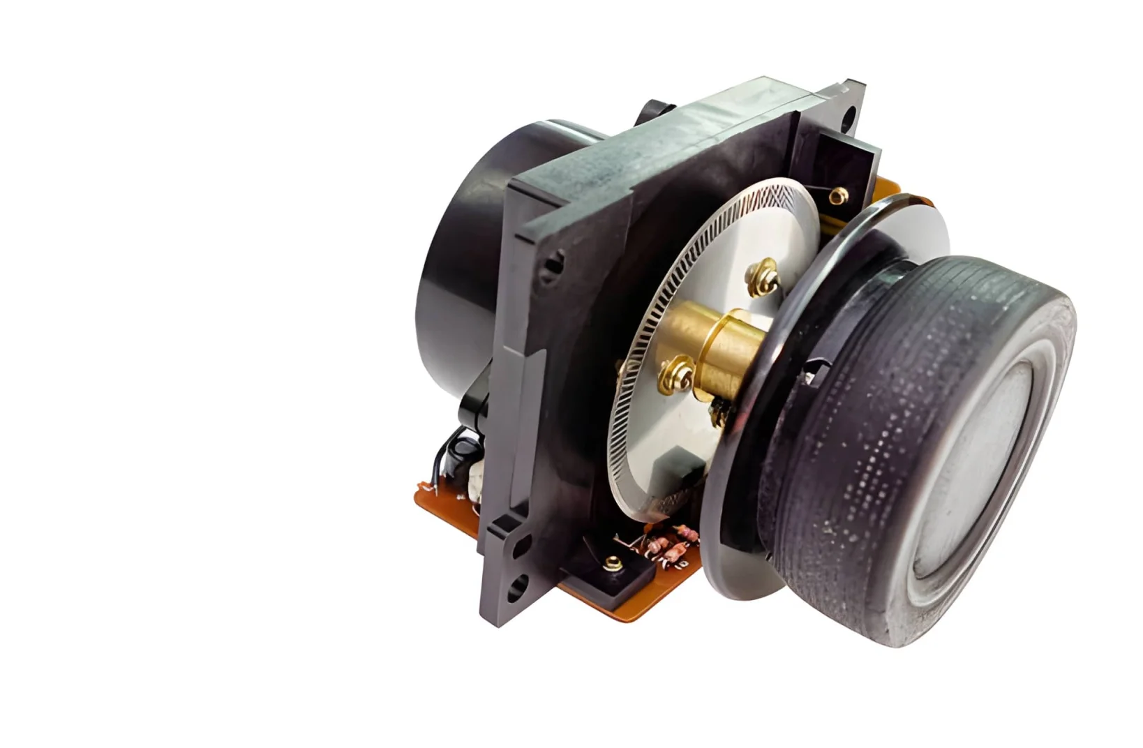 Rotary Encoder Knob with Push Button and Detents - Wilmall